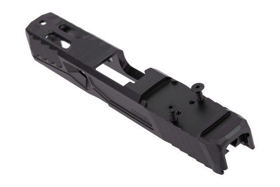 Norsso N19 Reptile C Stripped Slide Fits GLOCK 19 Gen 5 - RMR Cut - Black